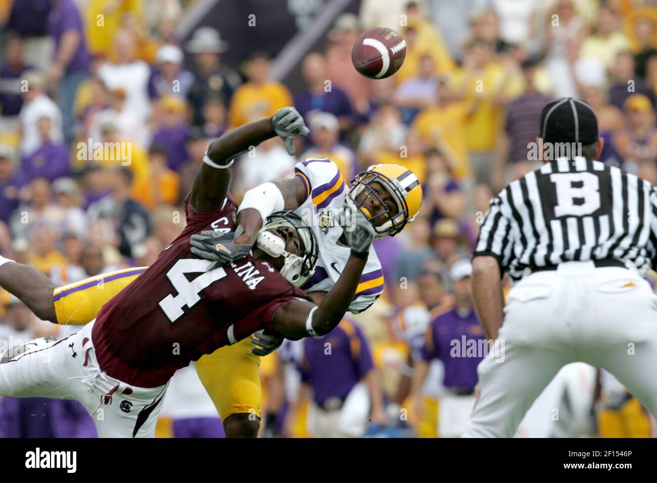 Louisiana State's Chevis Jackson breaks up a pass intended for South ...