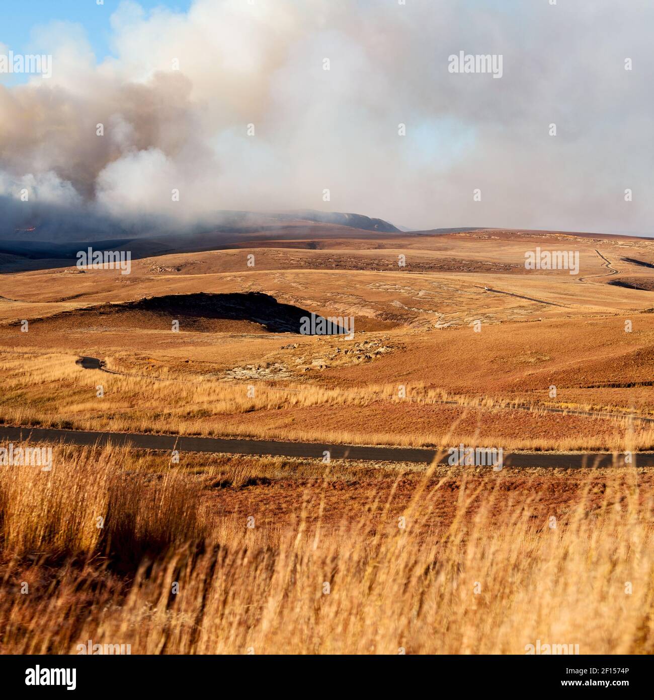In south africa valley of desolation Stock Photo - Alamy