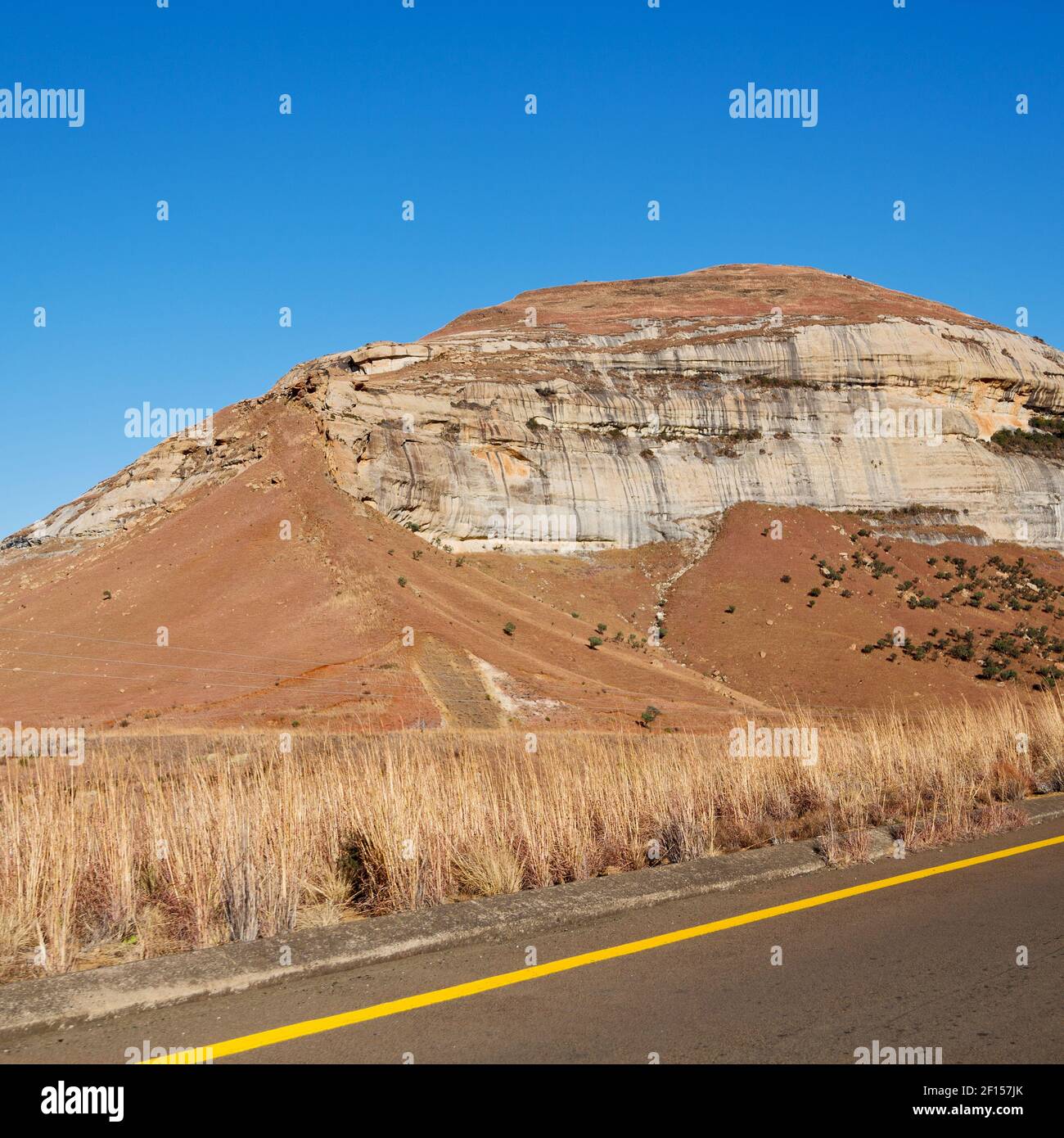 In south africa valley of desolation Stock Photo - Alamy