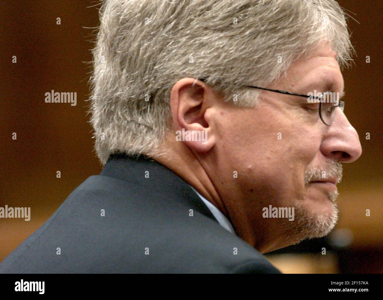 Former Durham district attorney Mike Nifong appears during a court ...