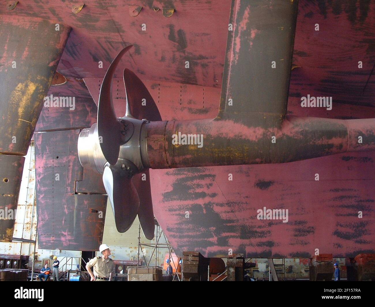 New barnacle-killing hull coatings like the one on this 38,000 ton ...