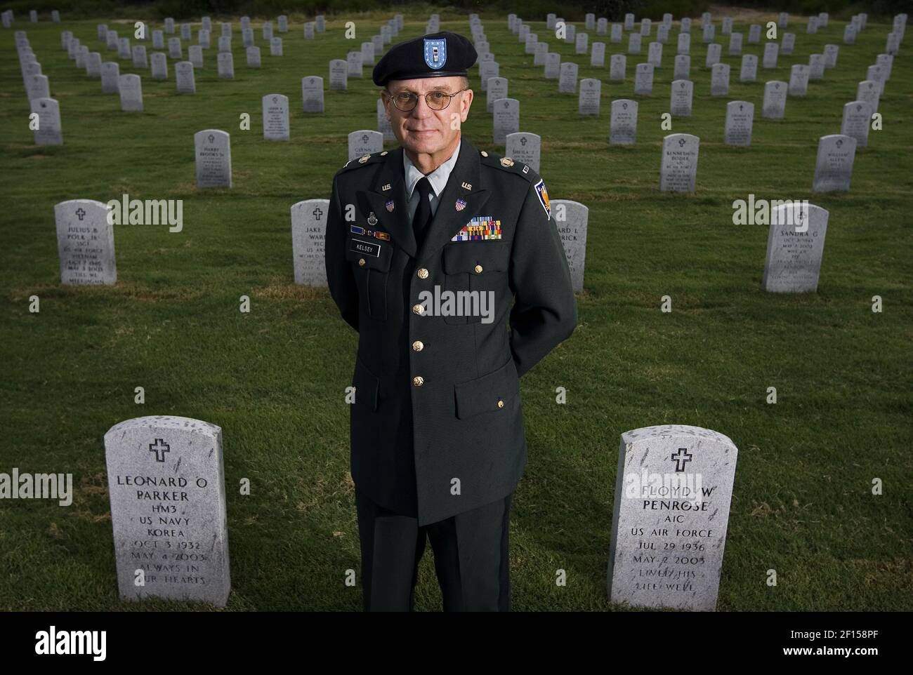 Chief Warrant Officer Mark Kelsey, shown at Dallas-Fort Worth National ...