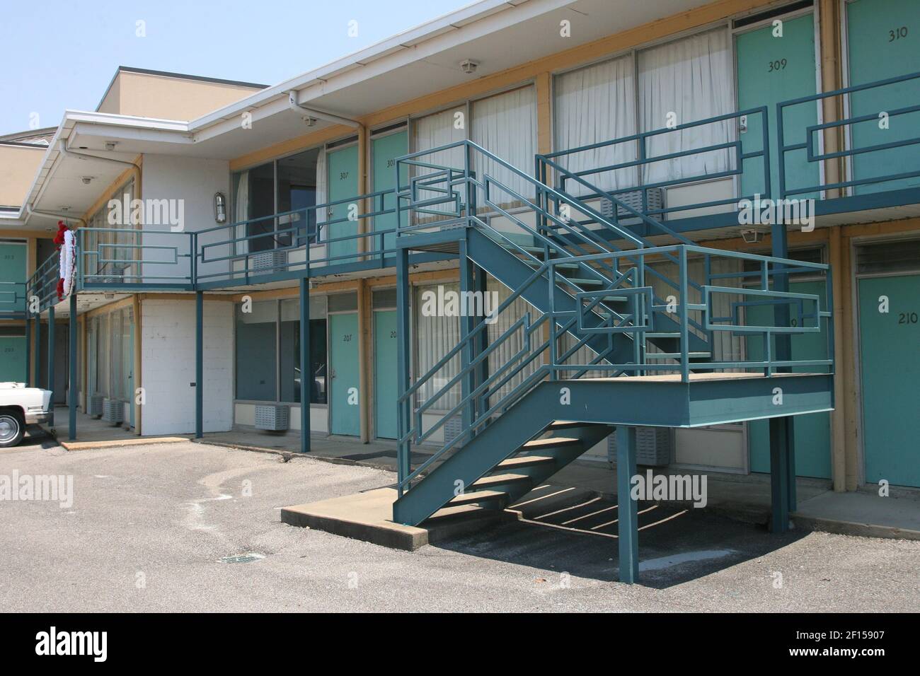 The Lorraine Motel in Memphis, Tennessee. Dr. Martin Luther King Jr ...