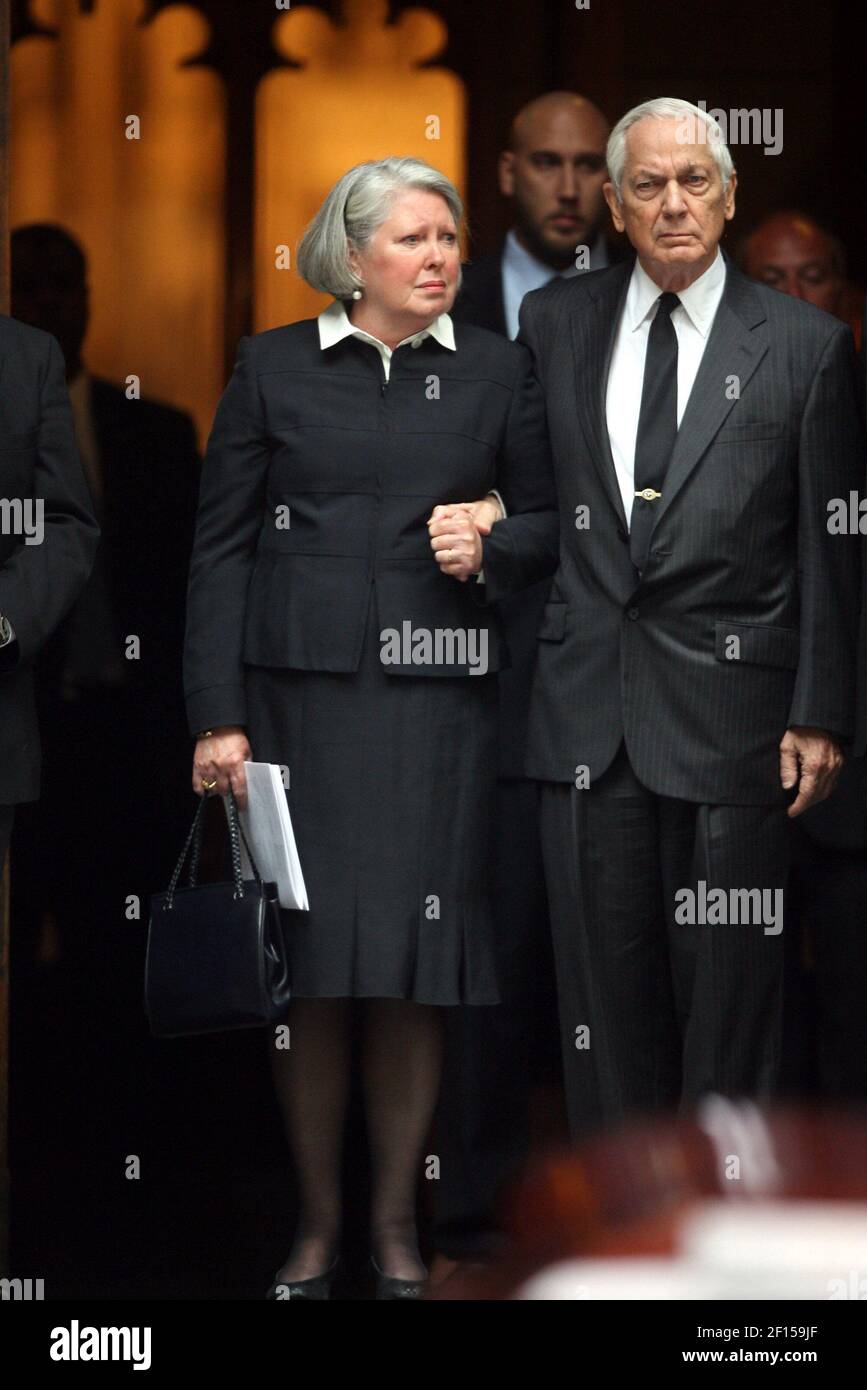 Anthony Marshall and his wife Charlene leave St. Thomas Episcopal ...