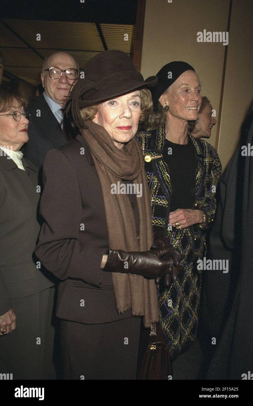 Brooke Astor attends a party at the Four Seasons Restaurant February 6 ...