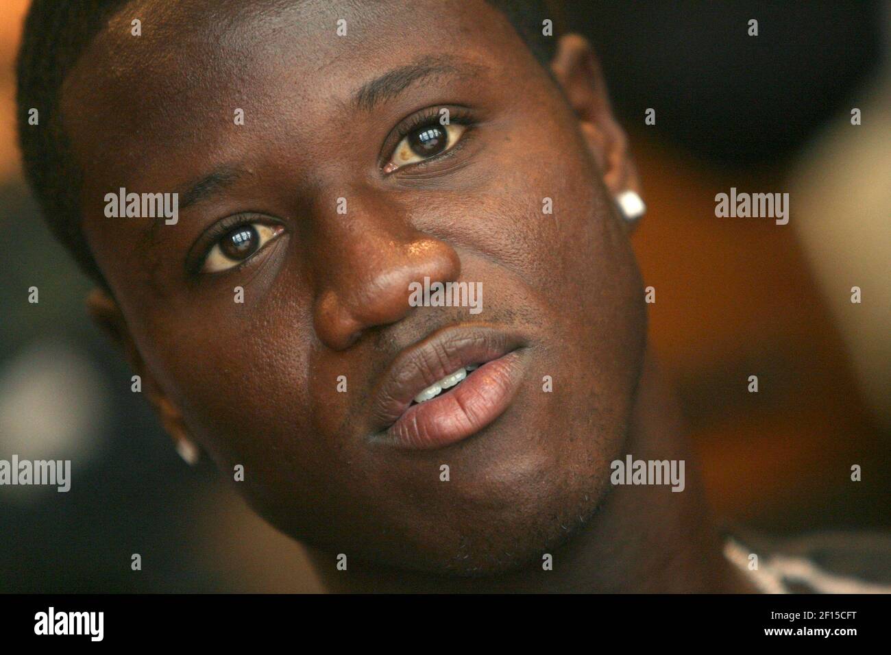 USA's Eddie Johnson during a press Conference held by the U. S ...