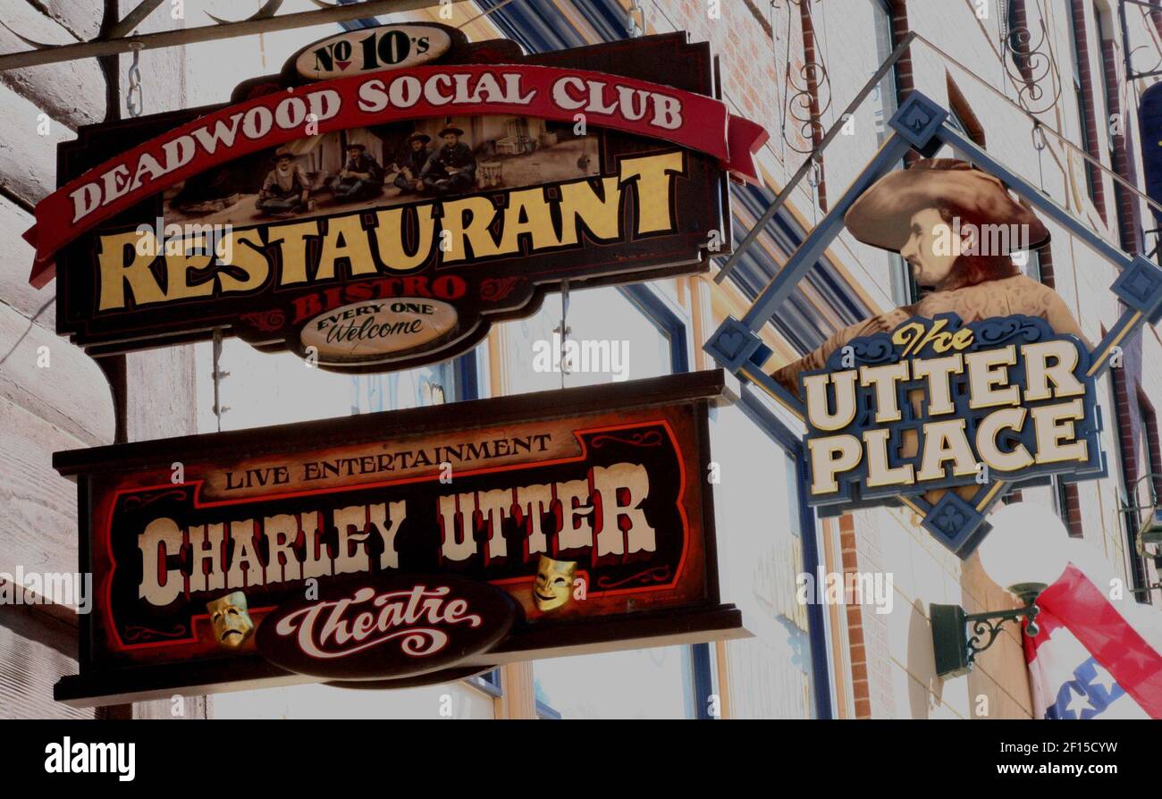 Wild Bill Hickok was killed at Deadwood's "No. 10" saloon, and the ...