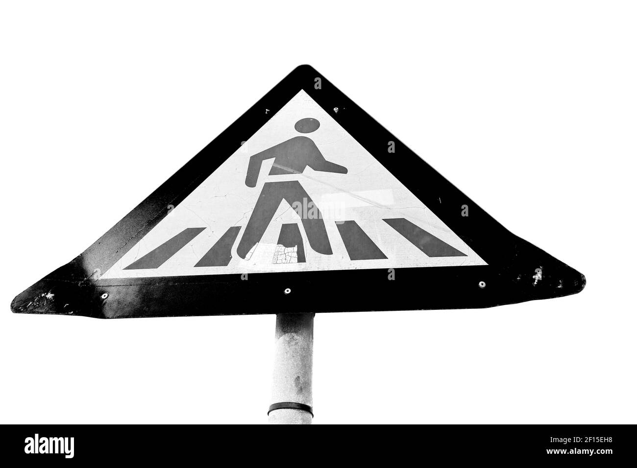 Pedestrian crossing sign africa Cut Out Stock Images & Pictures - Alamy