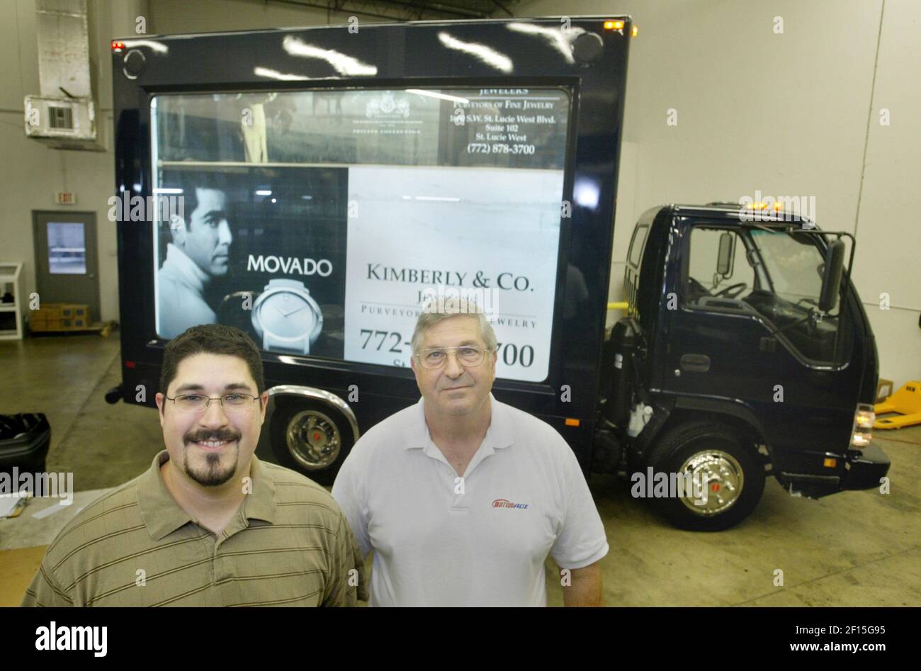 Motionadz President William Ostergaard, left, and son, Production ...