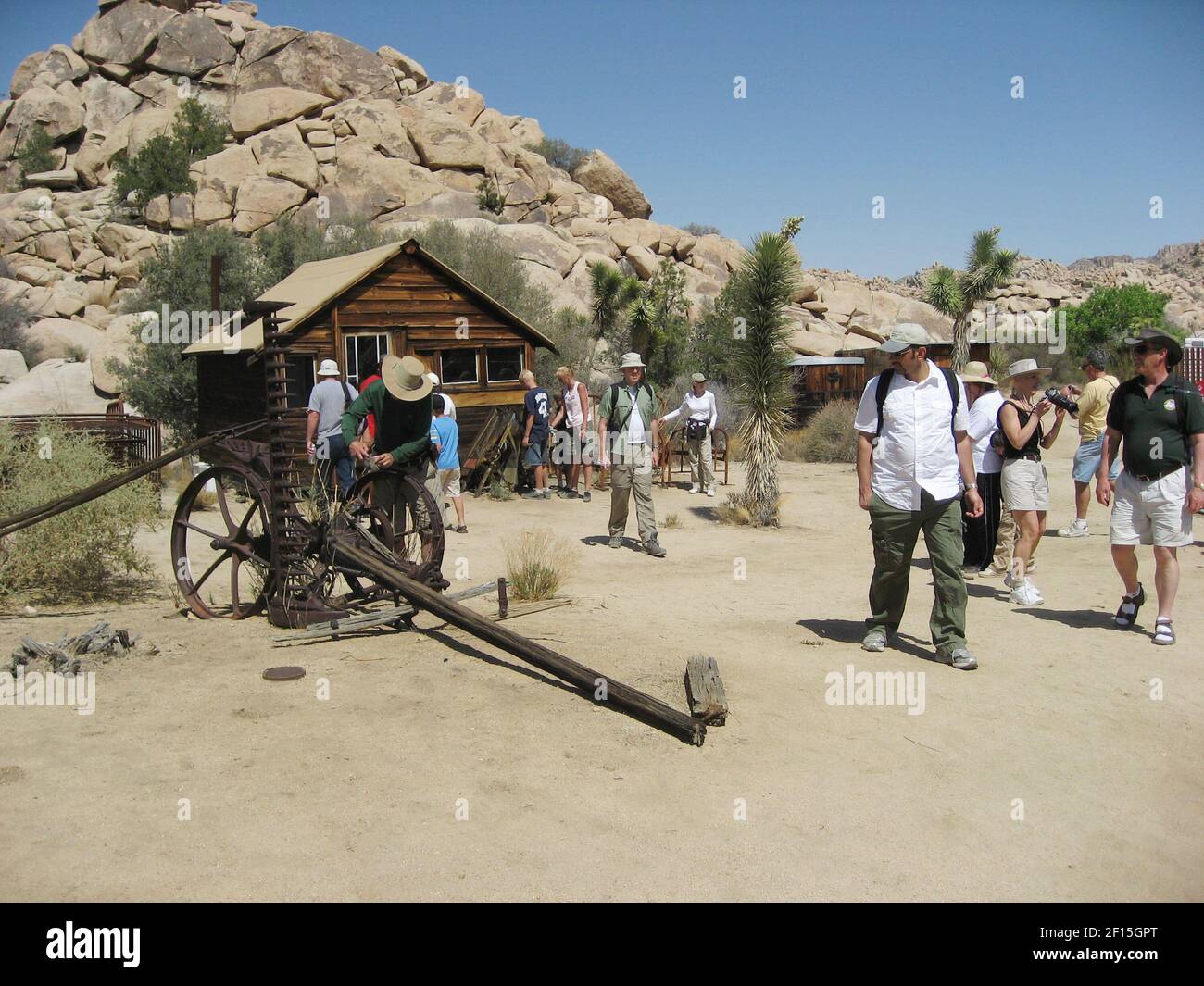 Tours of the Keys ranch at Joshua Tree National Park, California ...