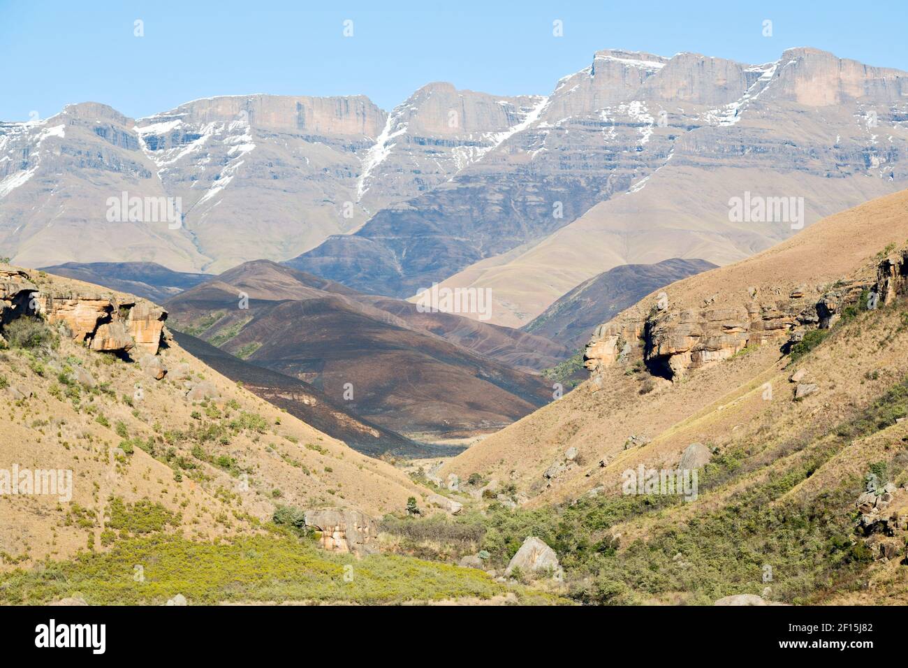 In south africa valley of desolation Stock Photo - Alamy