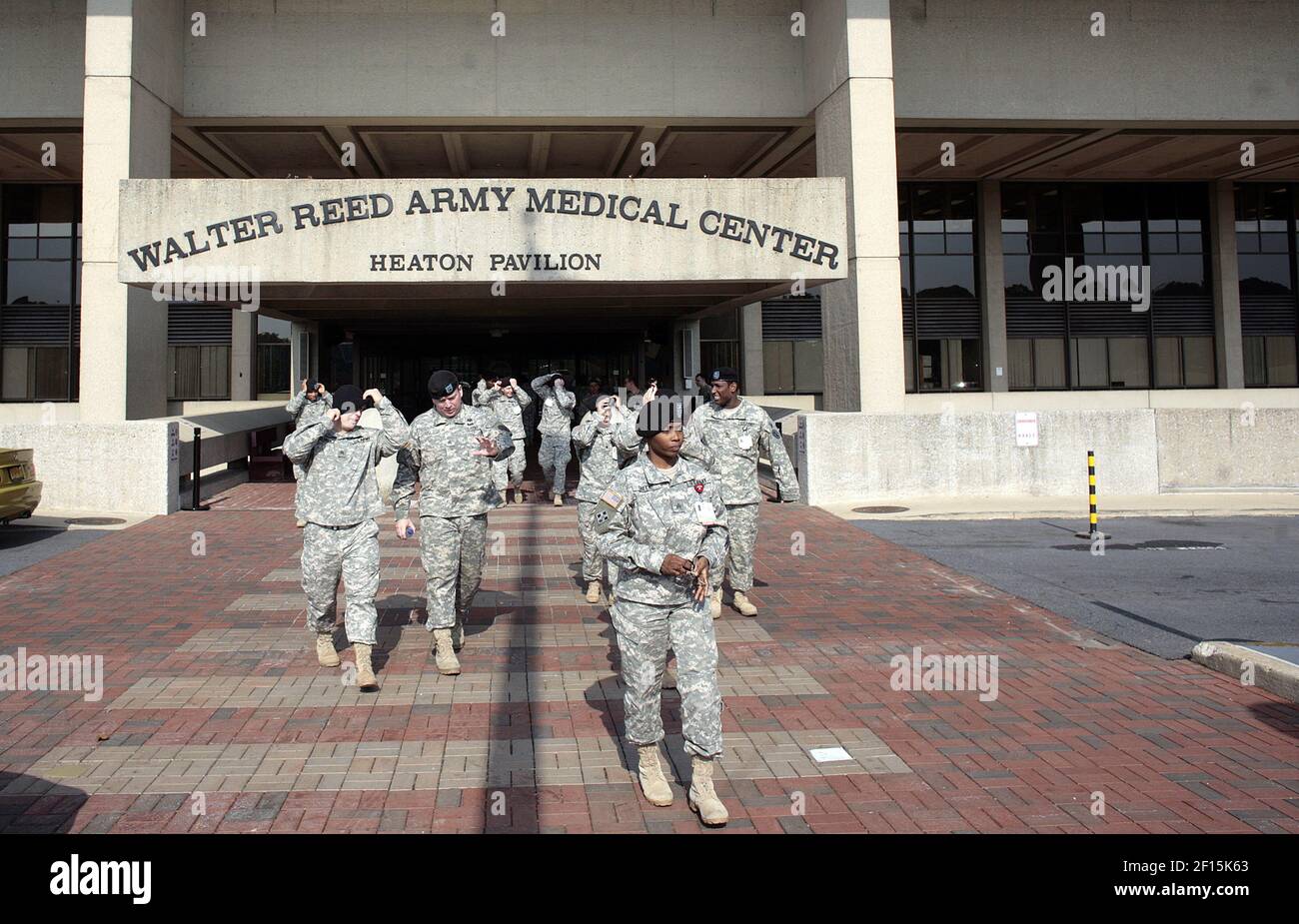 Walter Reed Army Medical Center in Washington, D.C., is one of three ...