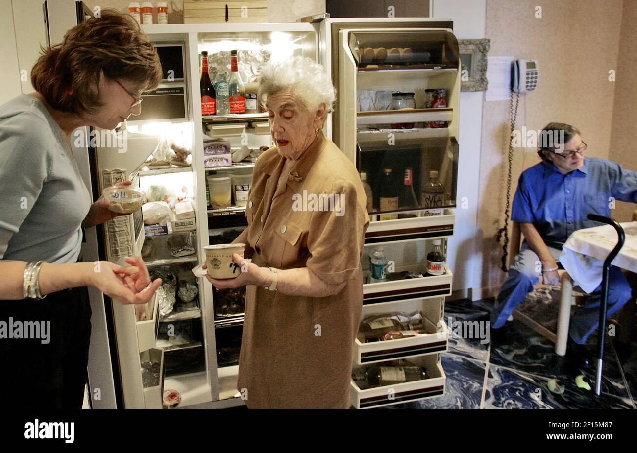 Rona Bartelstone, left, is the primary caretaker of her mother and ...