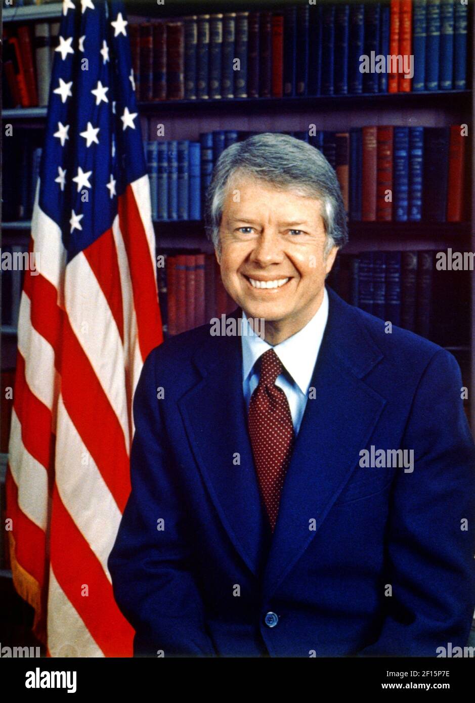 Official portrait of former President Jimmy Carter, taken on January 31 ...