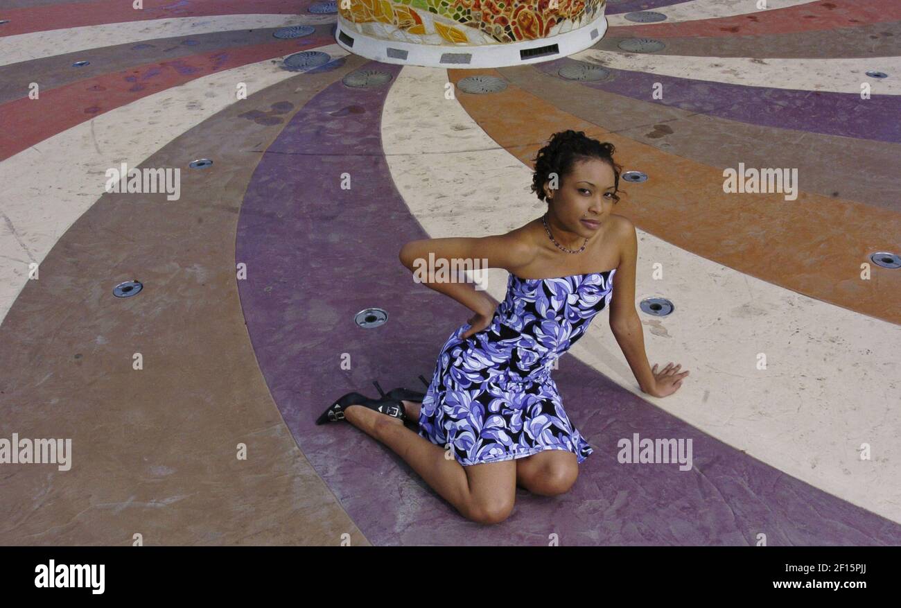 Gabrielle, of John Robert Powers Modeling, models a Pucci inspired ...