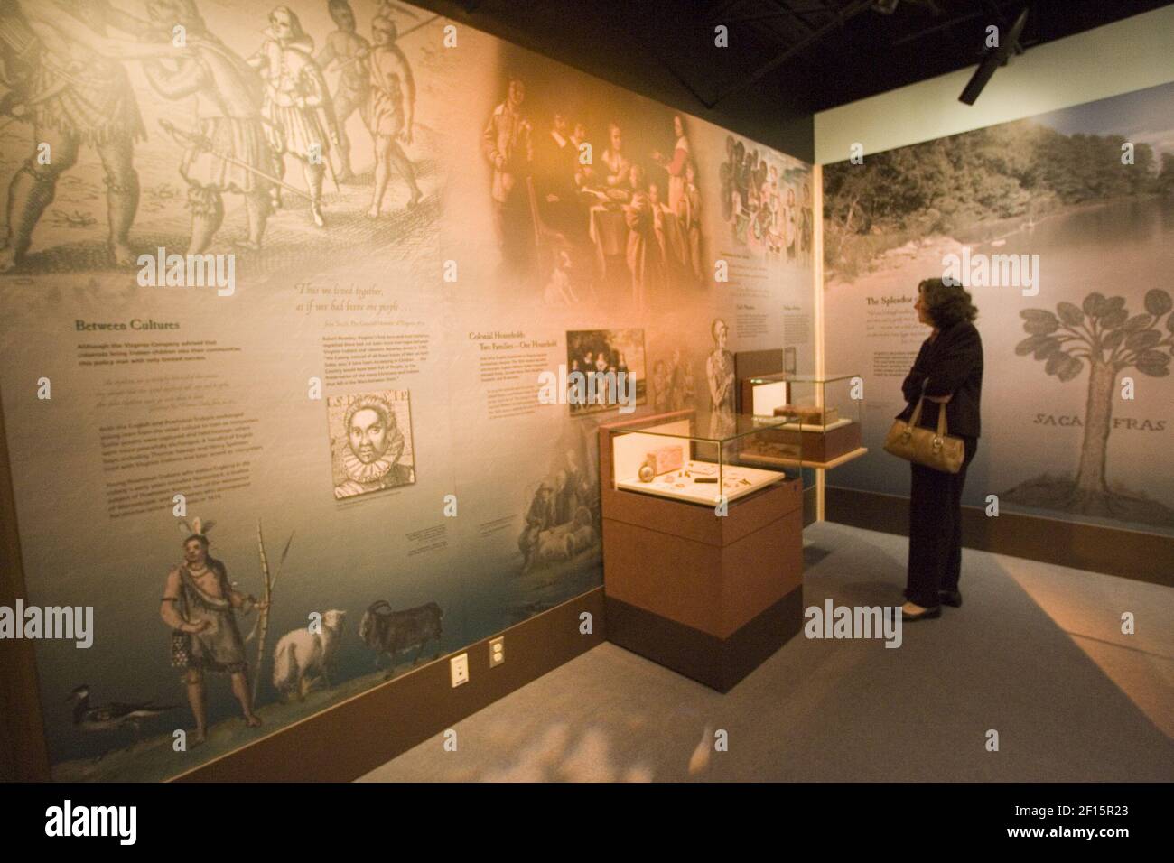 Historic Jamestowne's new visitor center opened January 1, 2007. At a ...