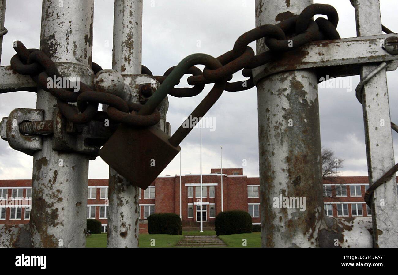 Only the shell remains of the Bridgestone/Firestone tire plant in ...