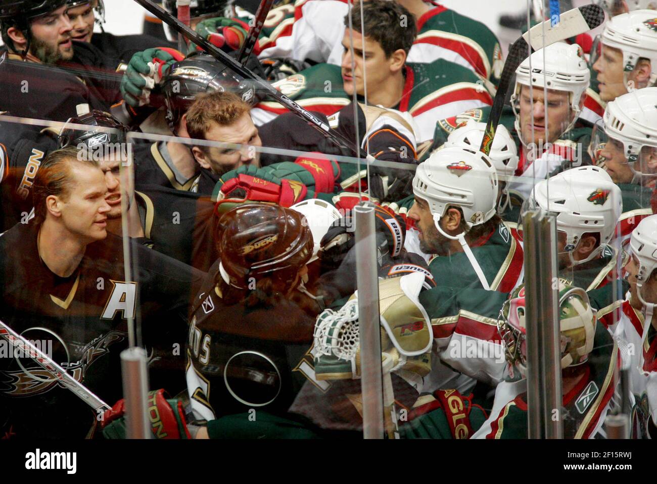 Before the game even started, the Minnesota Wild and the Anaheim Mighty ...