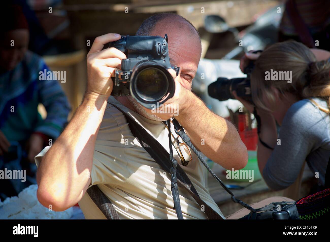 Pointing lens hi-res stock photography and images - Alamy