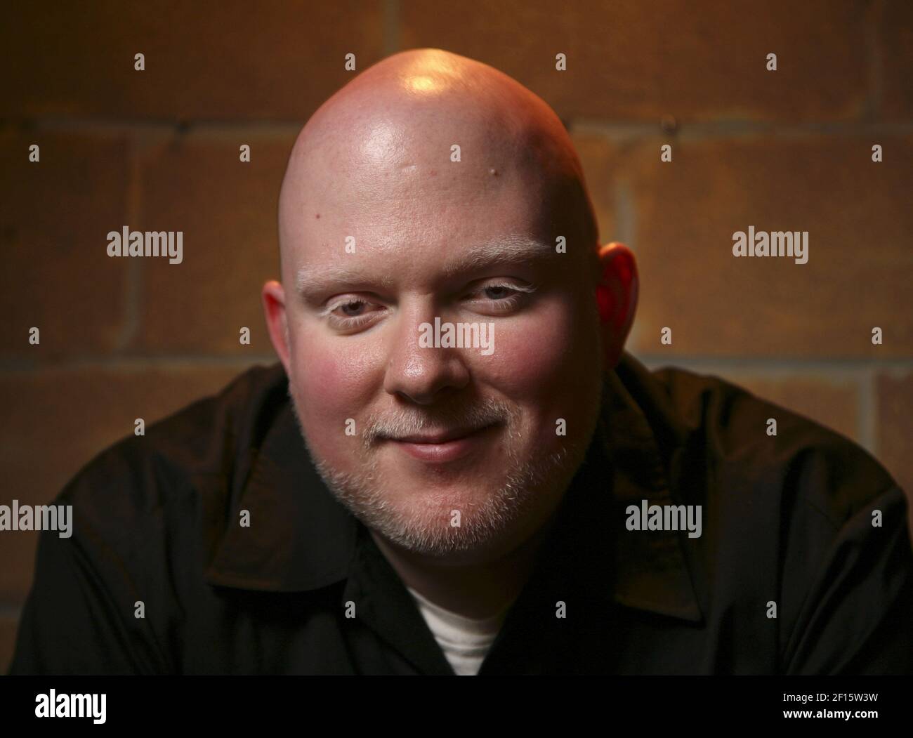 Brother Ali, in the basement studio of his friend and DJ, BK-One, in ...
