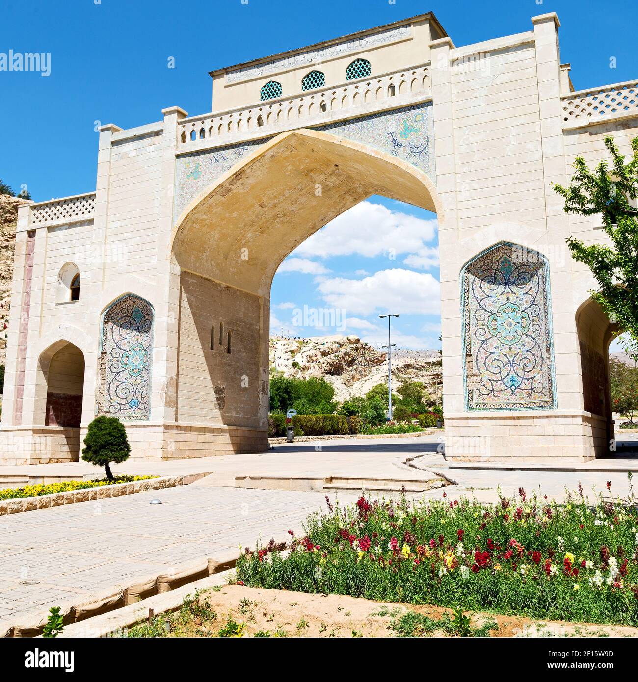 In iran the old gate Stock Photo - Alamy