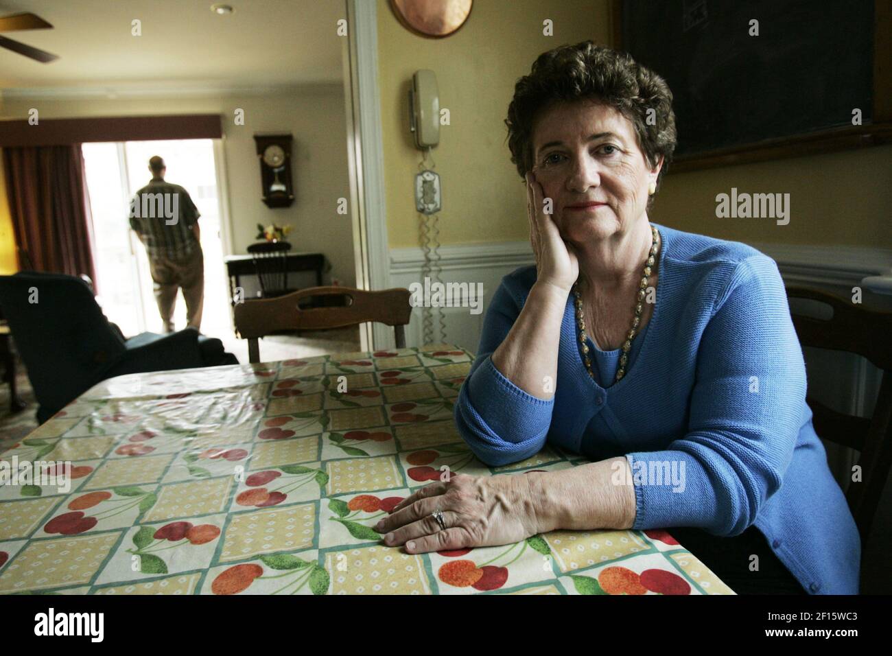 Pianist Georgiana Acchione, 73, sits in her home where she lives with ...