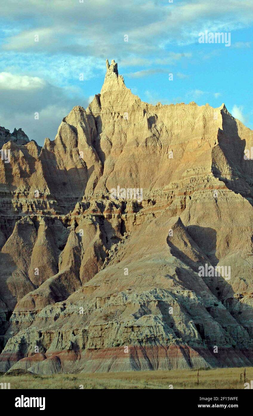 Like most national parks, Badlands is easily seen from a car, along the ...