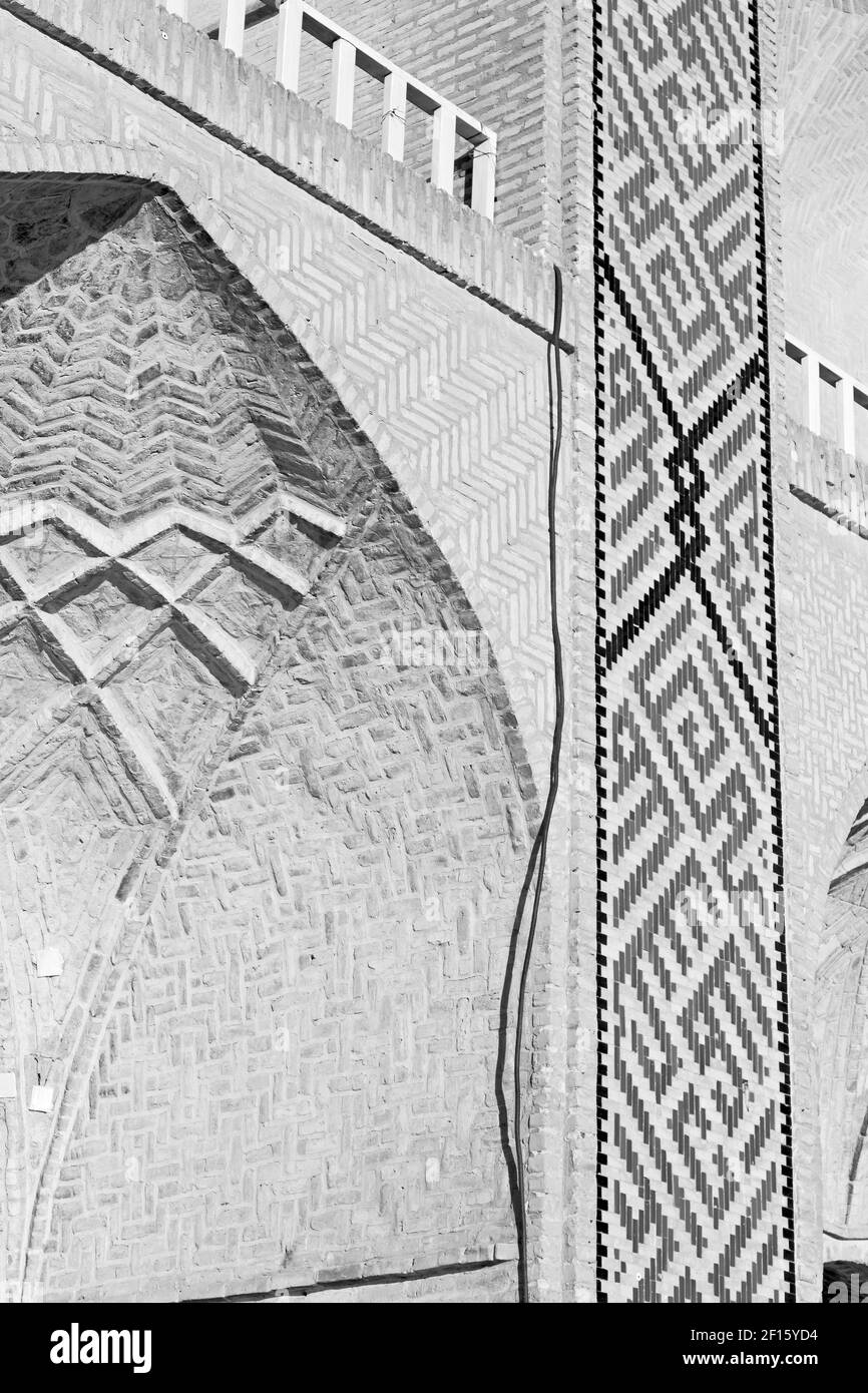 In iran the old mosque Stock Photo - Alamy