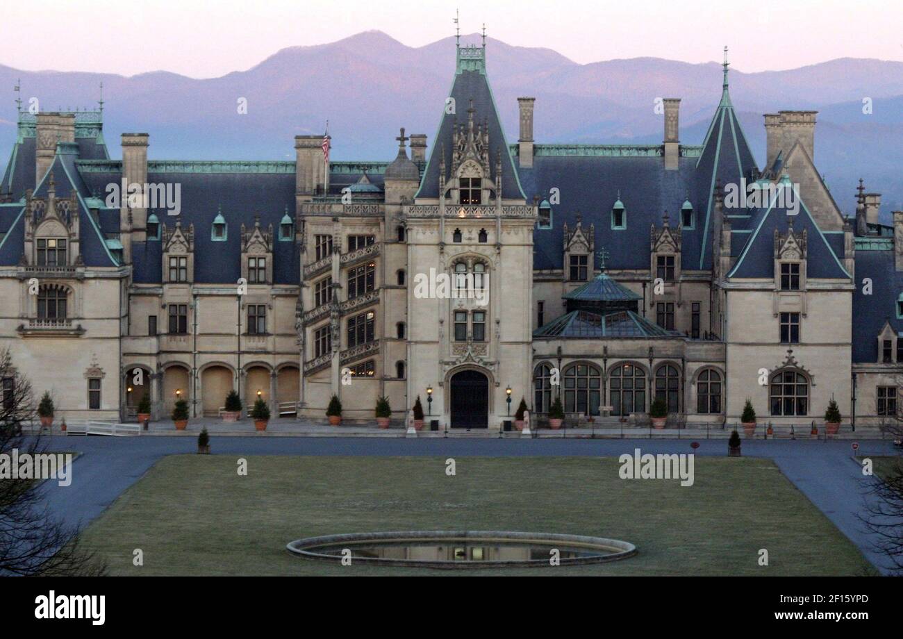 George Vanderbilt began building the Biltmore Estate, on the outsksirts ...