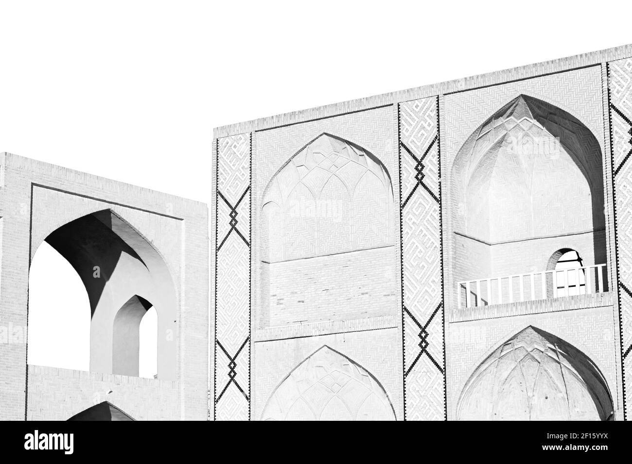 In iran the old mosque Stock Photo - Alamy