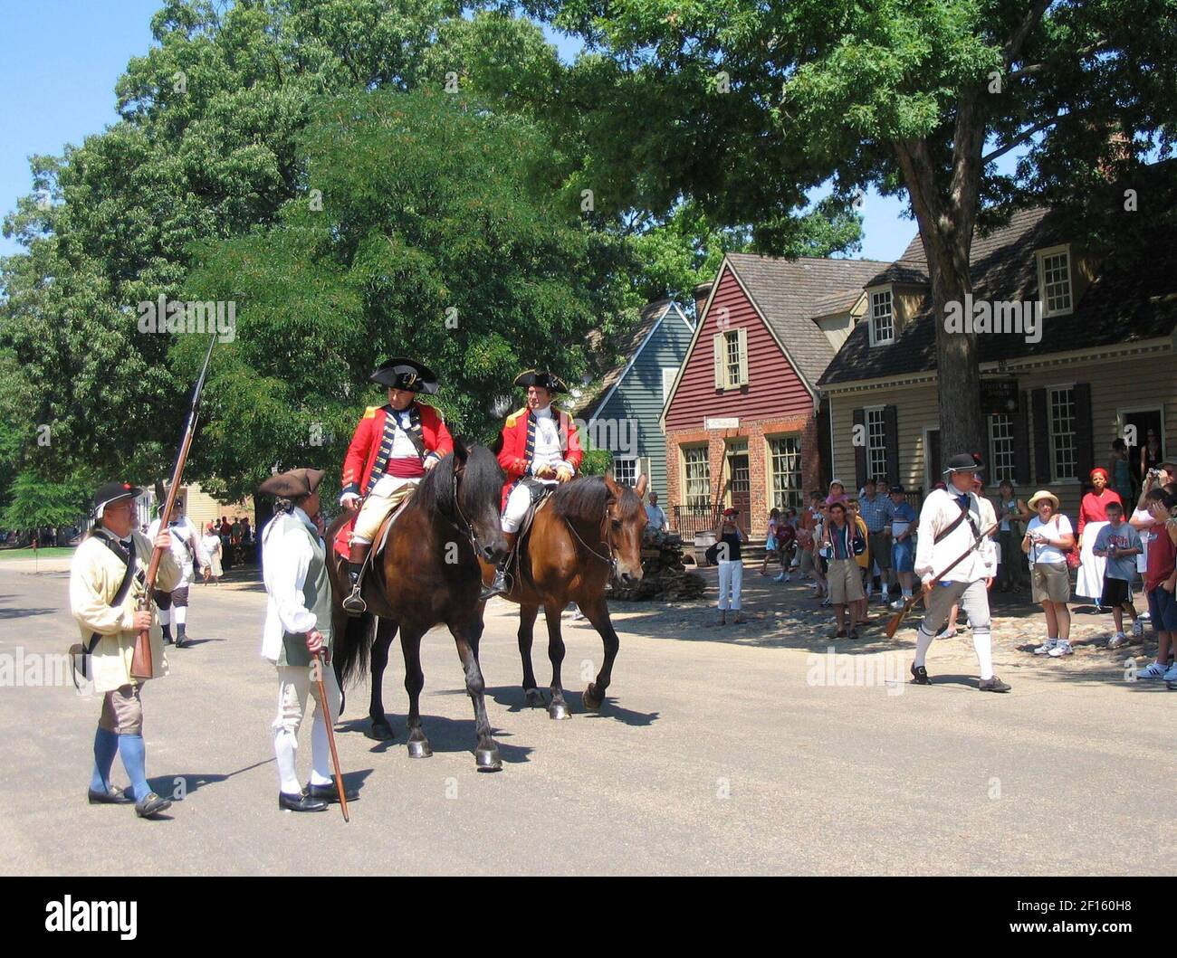In this re-enactment, British Gen. Benedict Arnold talks to loyalist ...