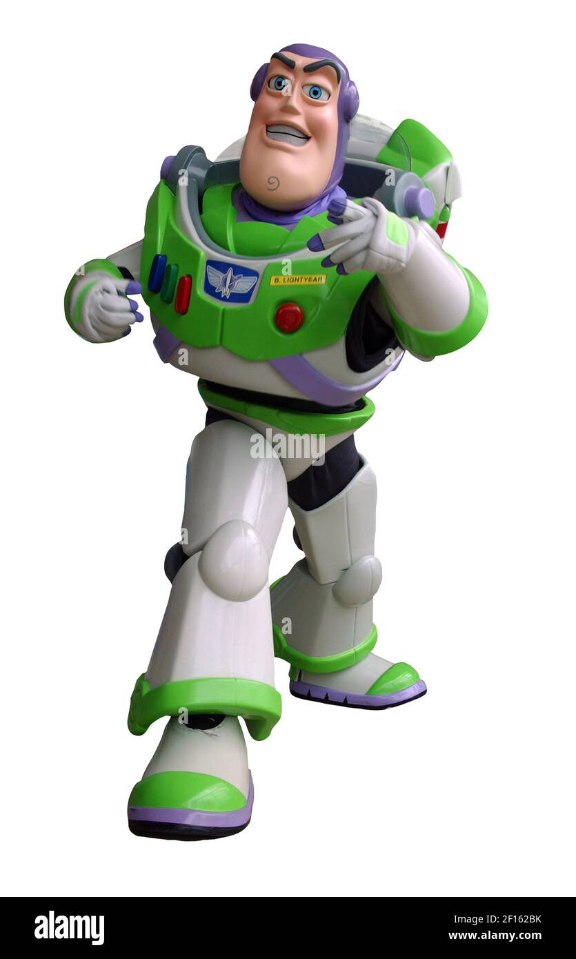 Disney character Buzz Lightyear greets guests at Walt Disney World in ...