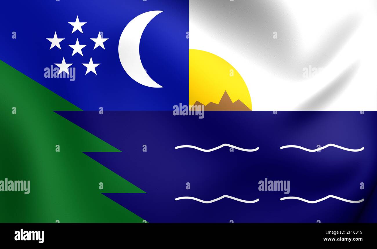 3D Flag of the Paita Stock Photo - Alamy