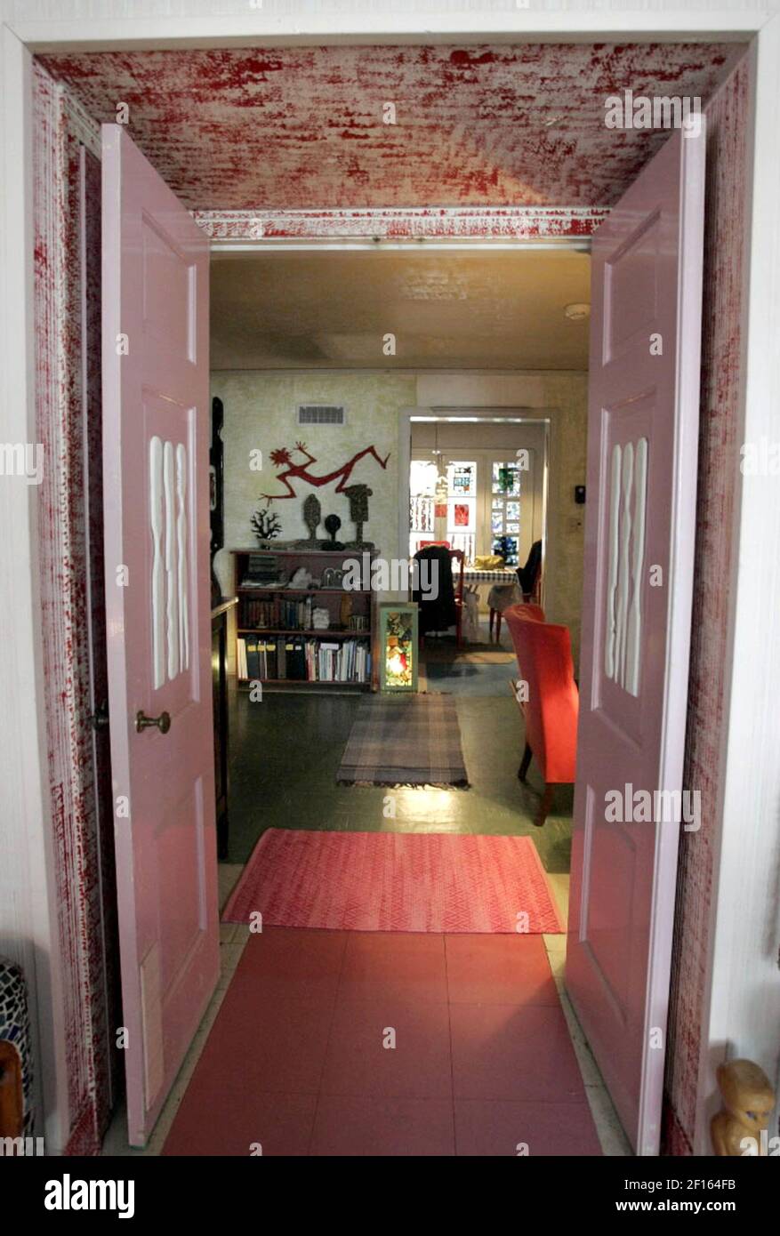 The home of Mary Nohl in Fox Point, Wisconsin, is filled with beautiful ...