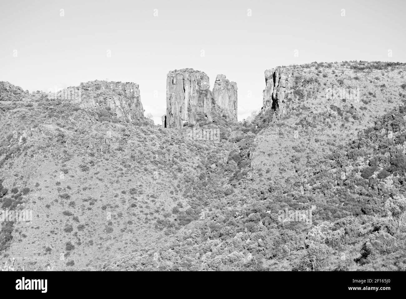 In south africa valley of desolation Stock Photo - Alamy