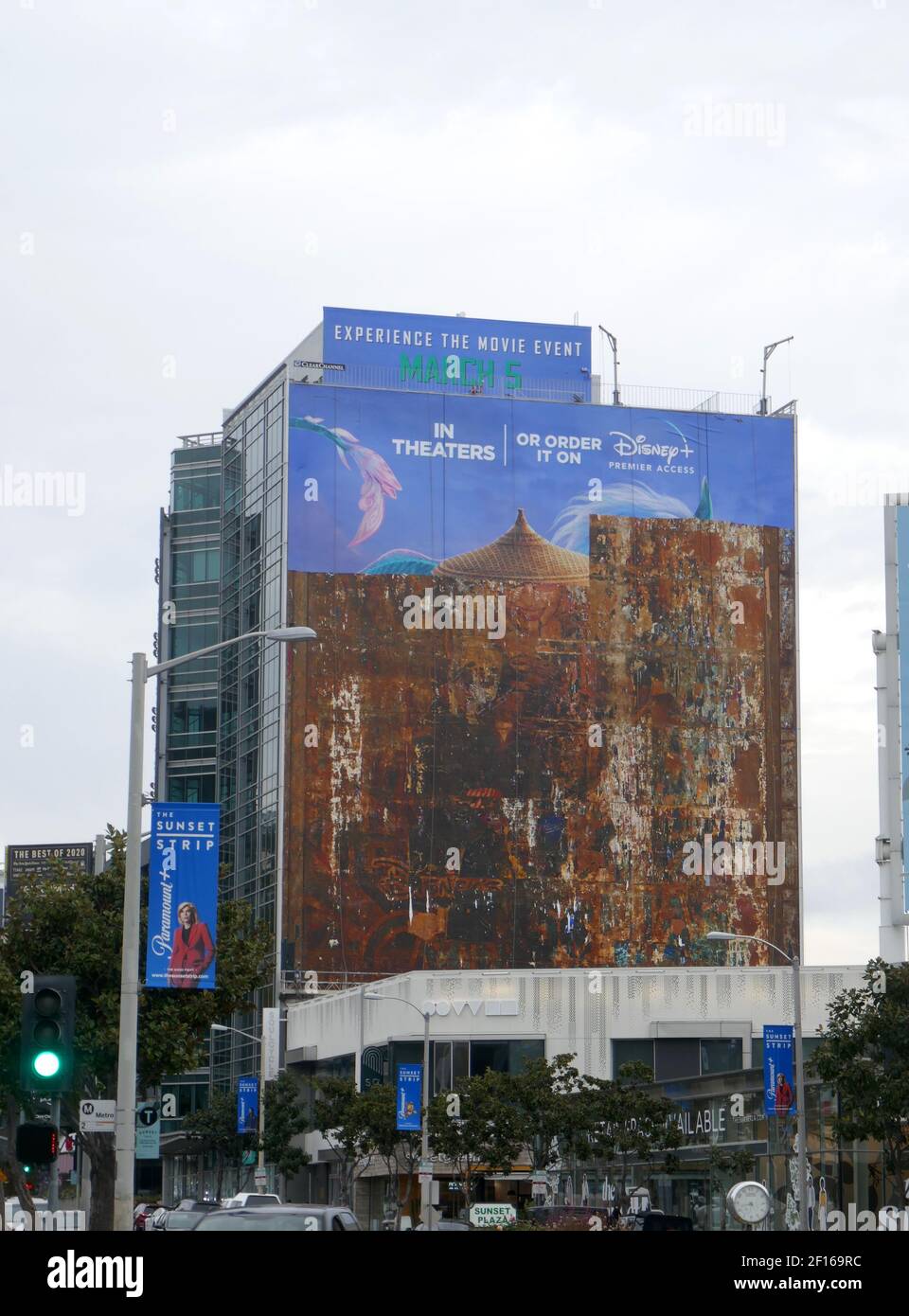 Disney plus billboard hi-res stock photography and images - Alamy