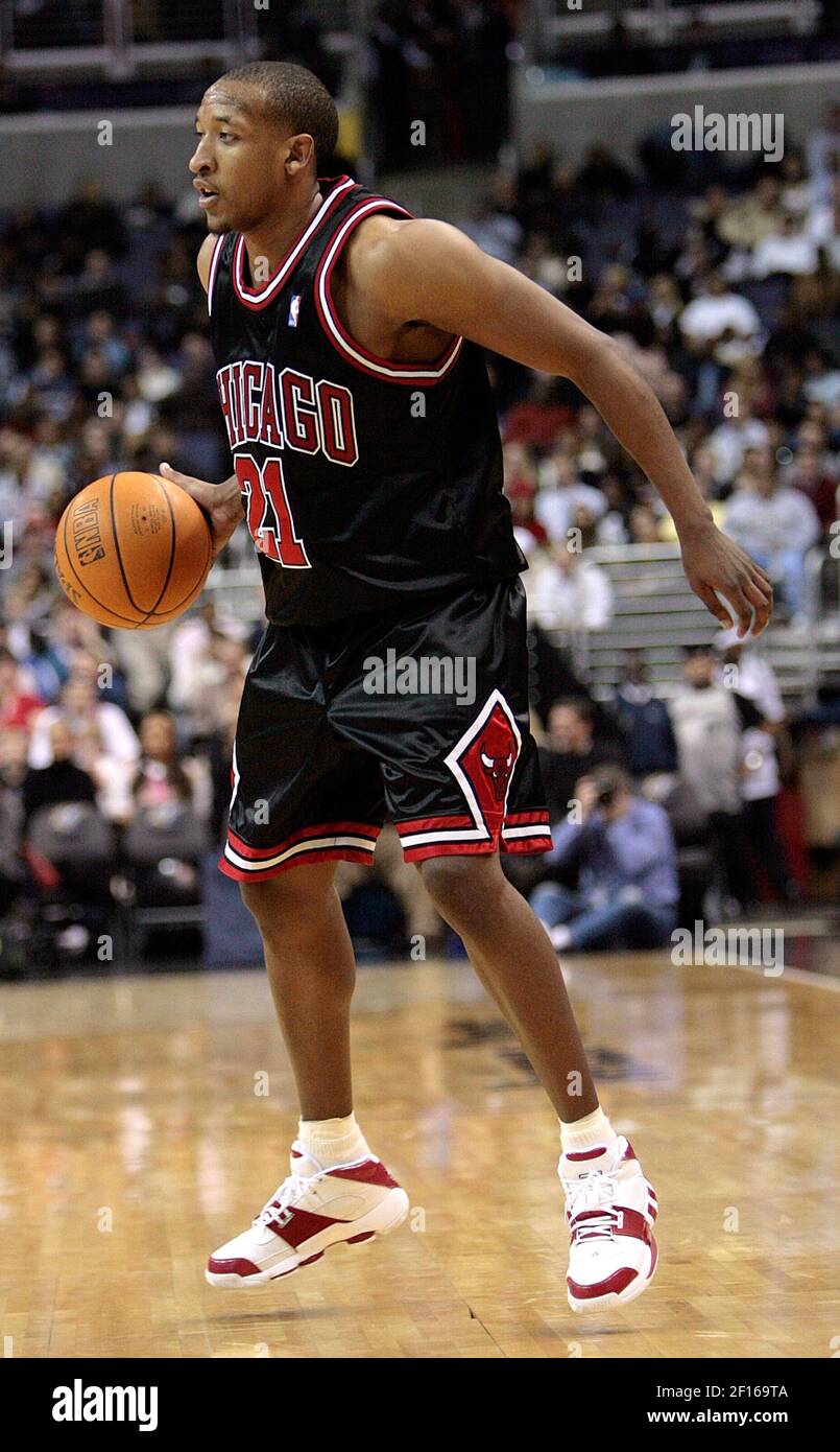 Chicago Bulls Chris Duhon (21) is shown during their game against the ...