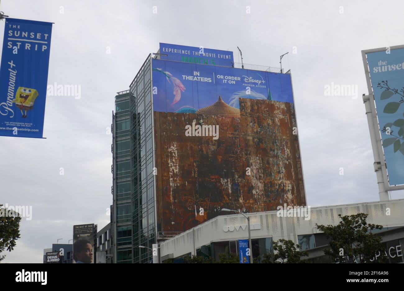 Disney plus billboard hi-res stock photography and images - Alamy