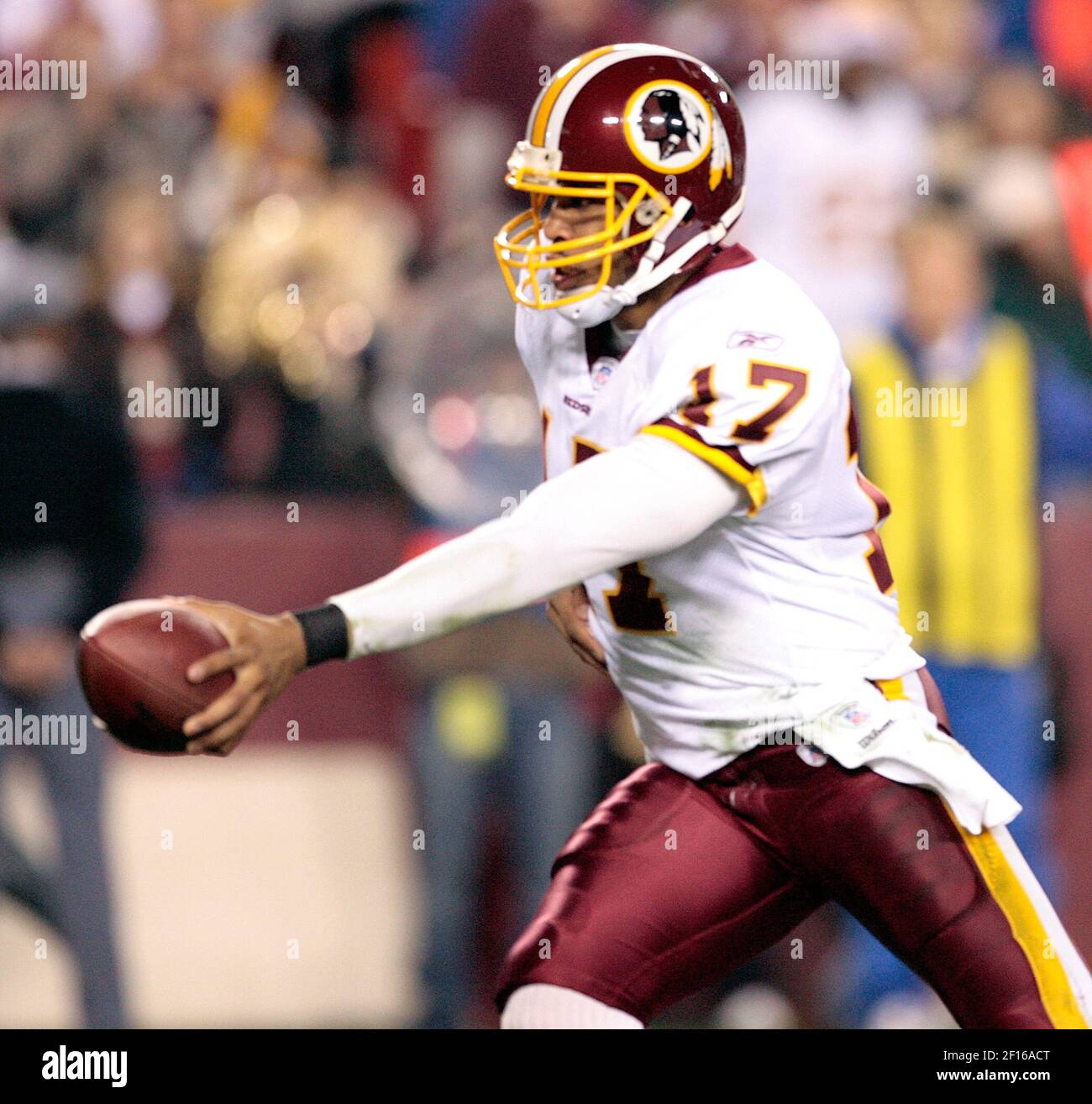 Washington Redskins Jason Campbell (17) is shown during their game ...