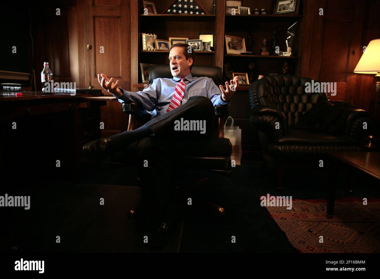 Outgoing House Republican Mark Green (R-Wis.) during an interview on ...