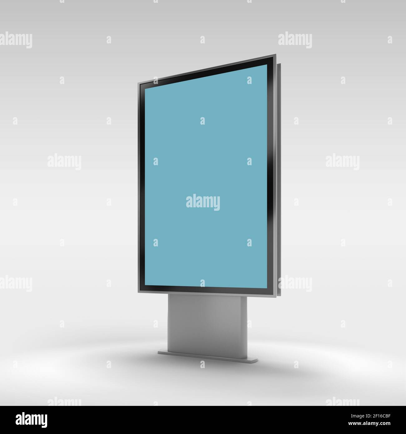 Black vertical turned monitor mockup Stock Photo - Alamy