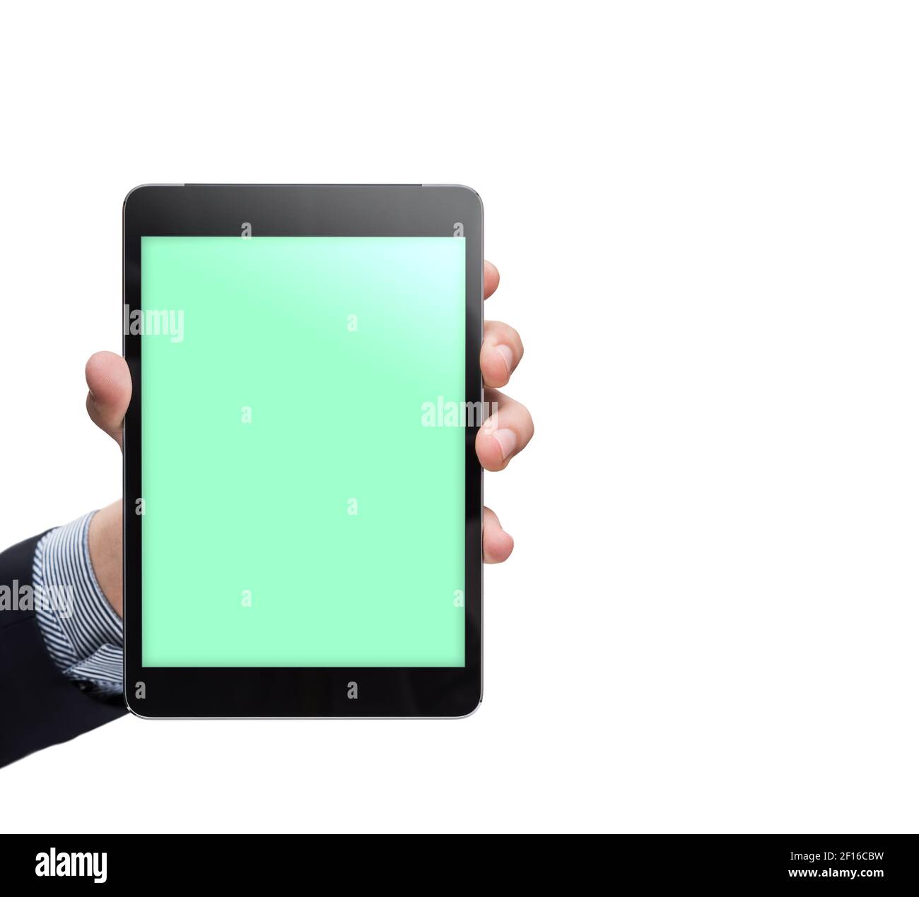 Hand using mock up Cut Out Stock Images & Pictures - Alamy