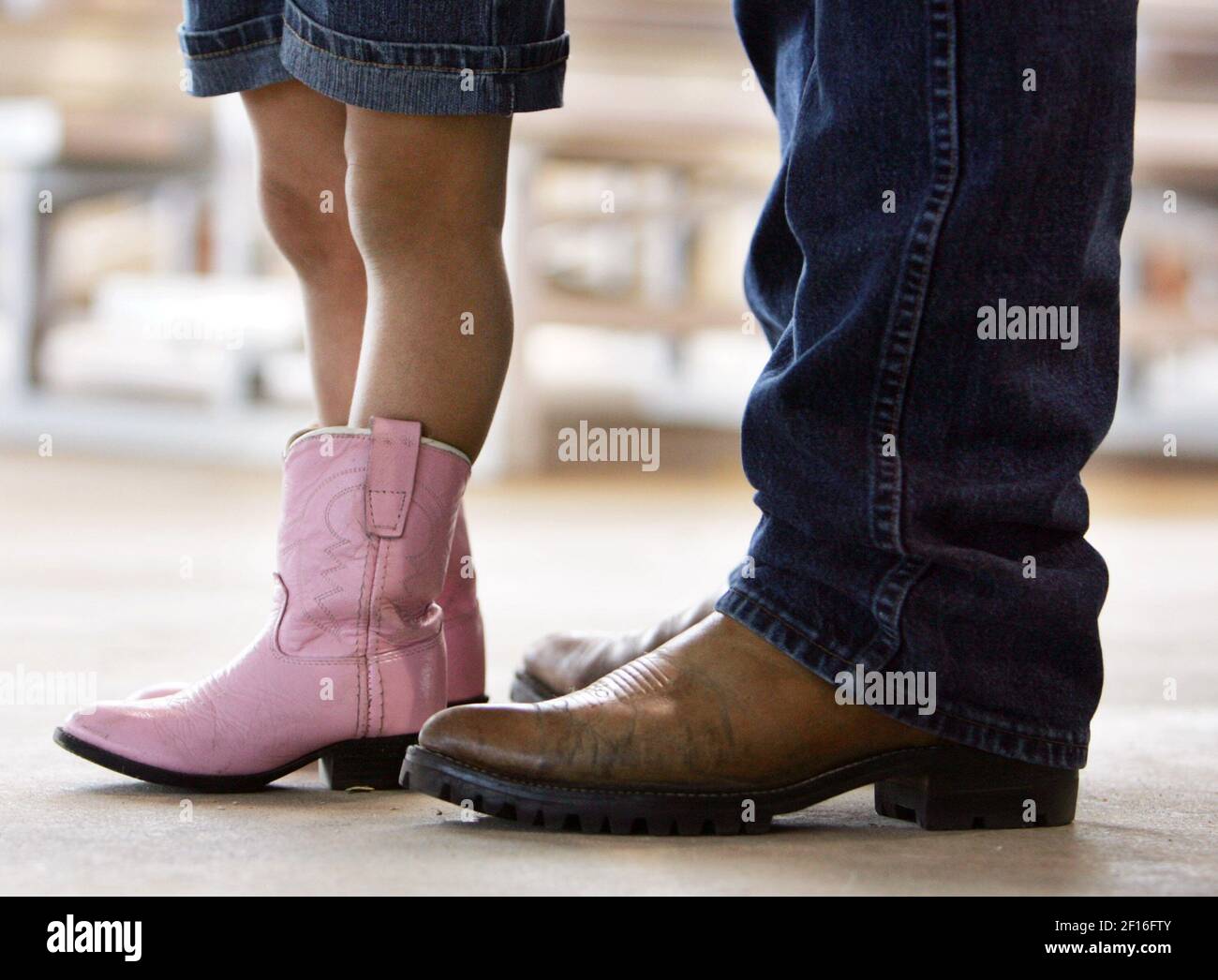 Jairo Hidalgo of Miami and his daughter Allison Hidalgo, 3, sport ...