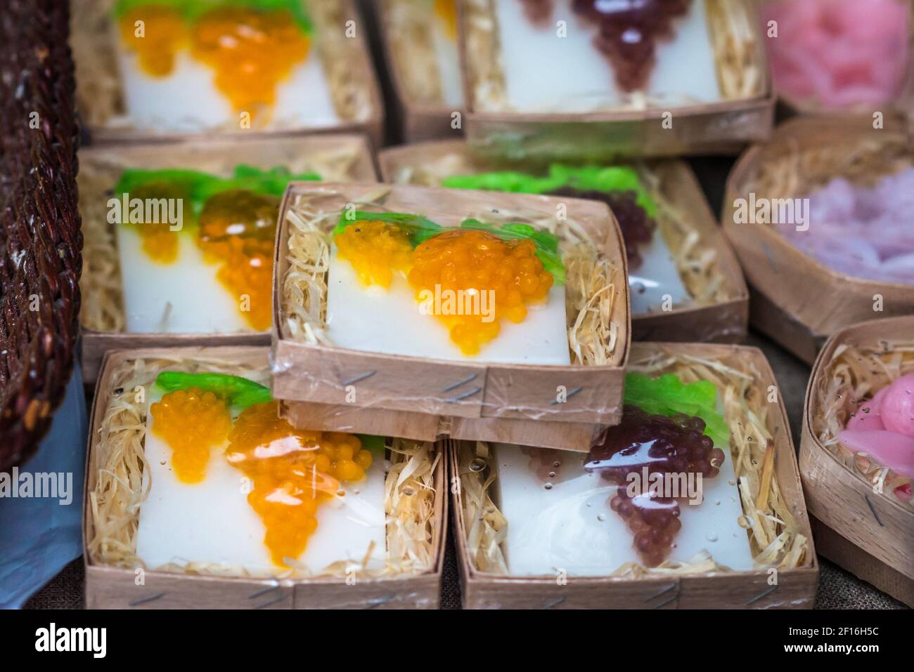 SOAP handmade square shape Stock Photo - Alamy