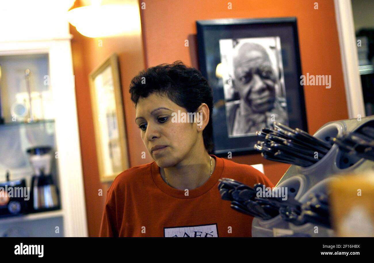 Beatrice Rodriguez reminisces about James Kim inside the Cafe XO in San ...