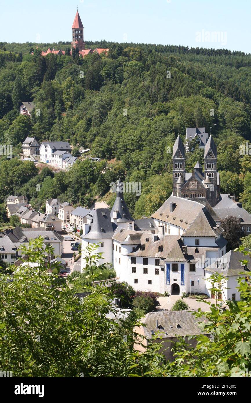 U.S. and German tanks met in battle at Clervaux, then as now a ...