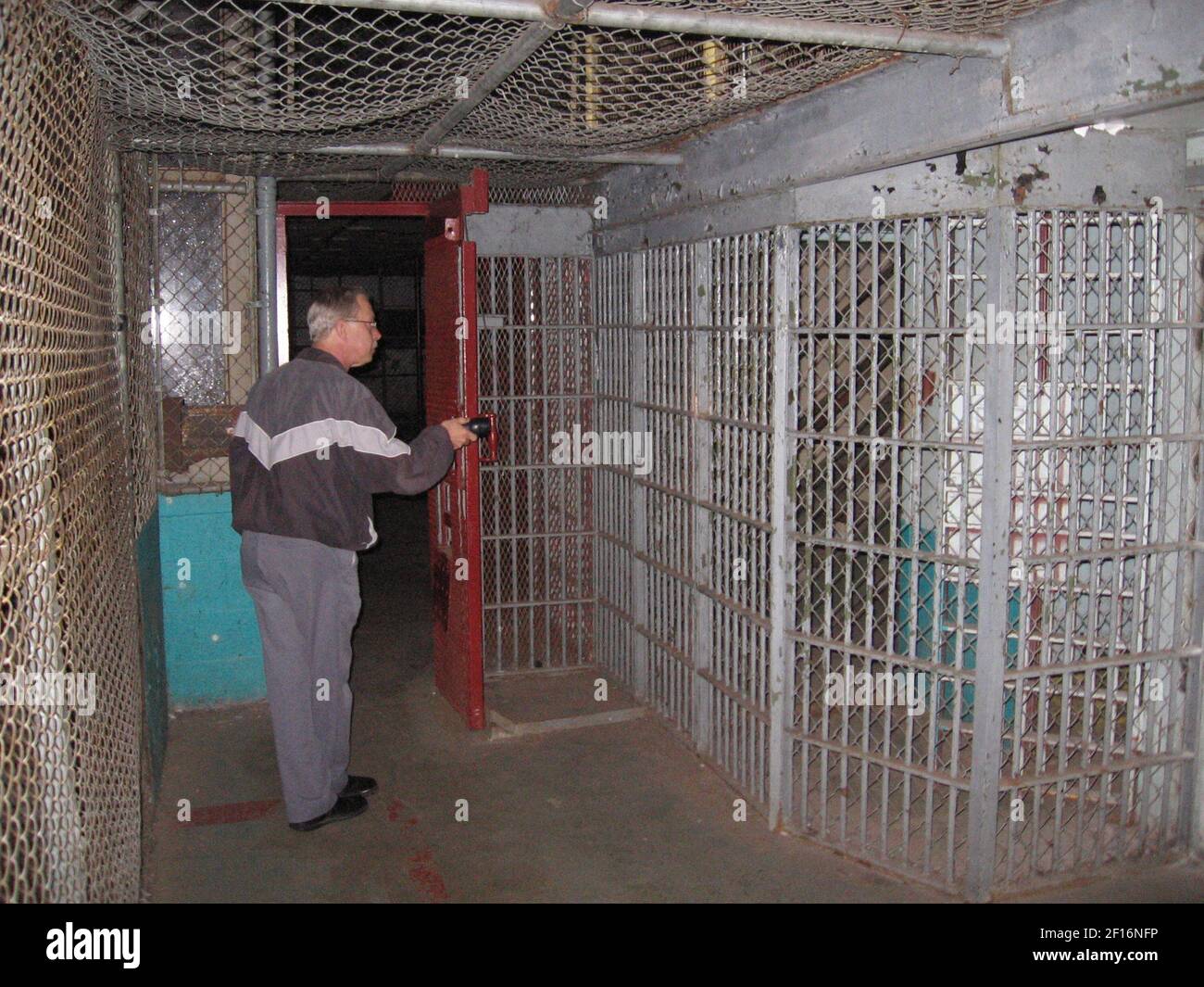 Michael Parnicza, who leads nightime ghost tours of the old West ...