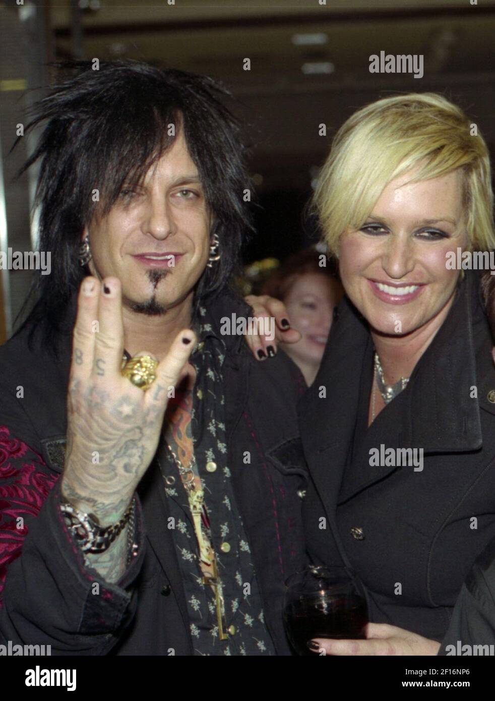 Nikki Sixx of Motley Crue and former St. John executive/model Kelly ...