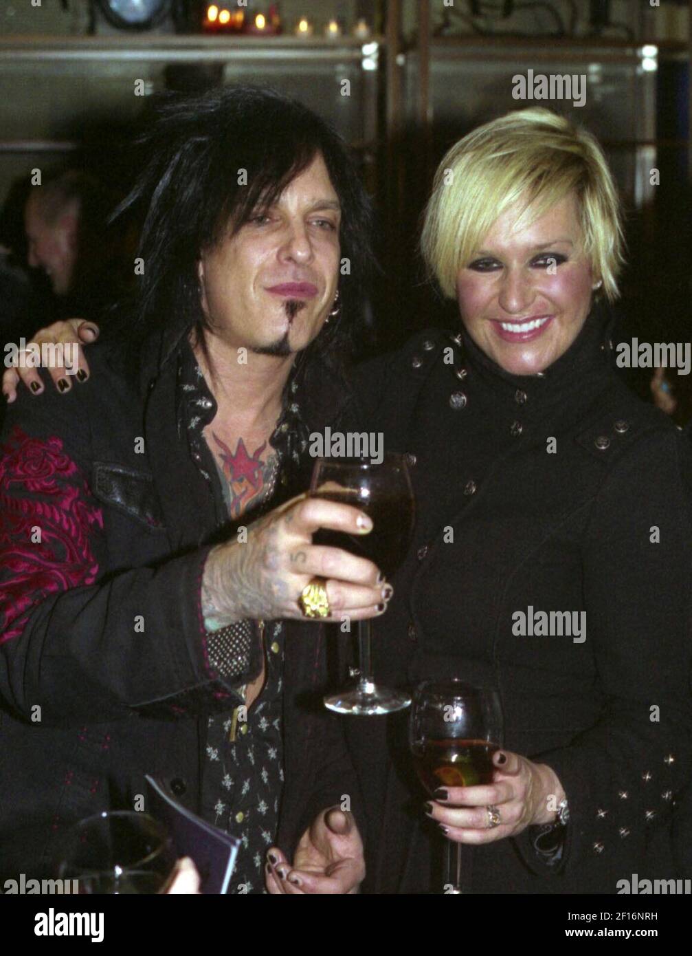 Nikki Sixx of Motley Crue and former St. John executive/model Kelly ...