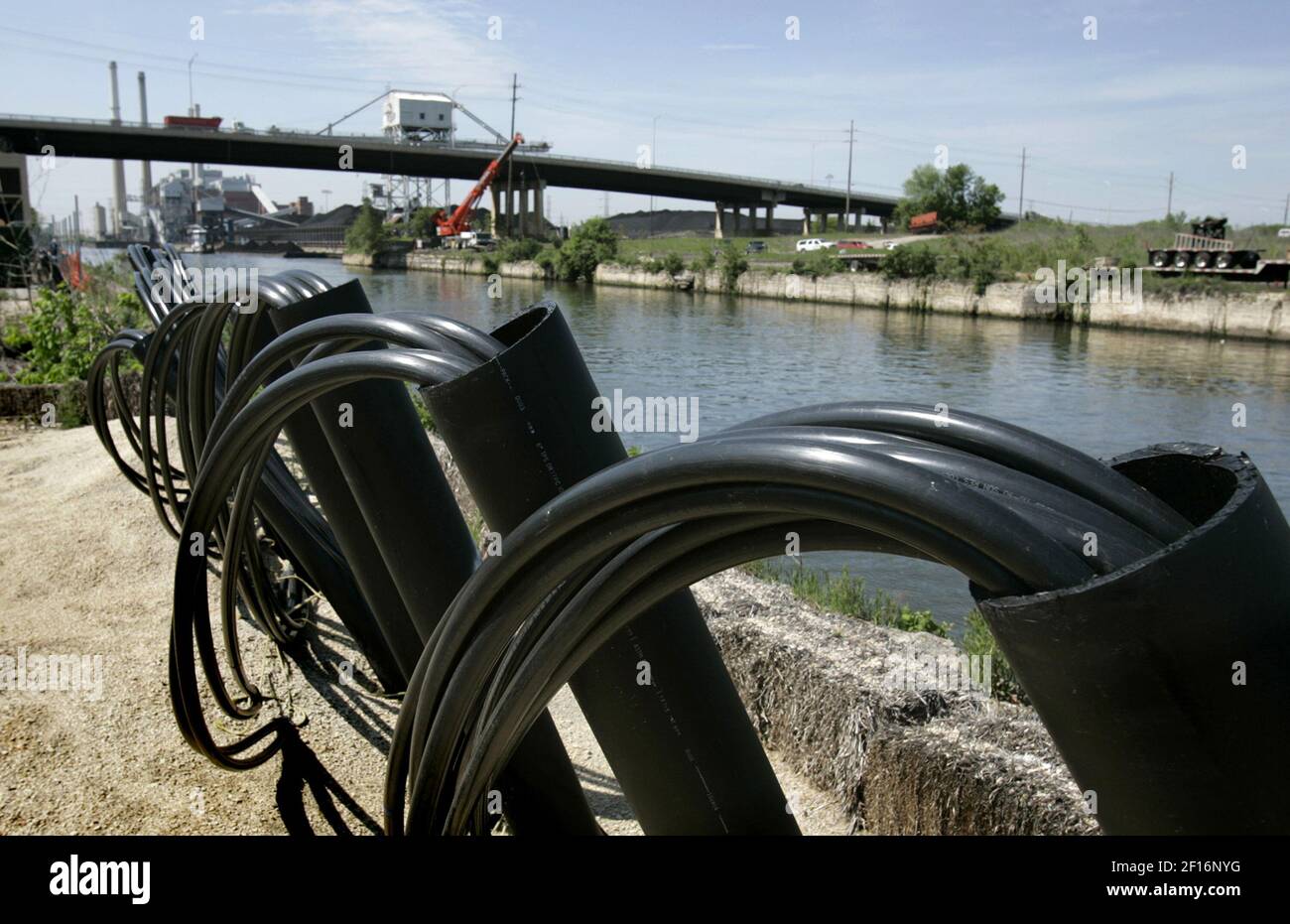 The Army Corps of Engineers is installing an electric barrier planned ...